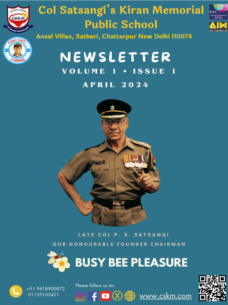CSKM Newsletter April 2024 | PDF