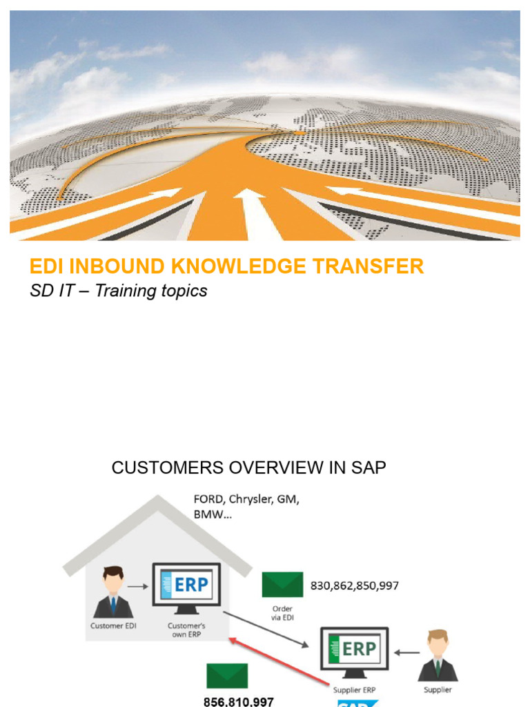 Edi Inbound KT | Download Free PDF | Electronic Data Interchange | Computing