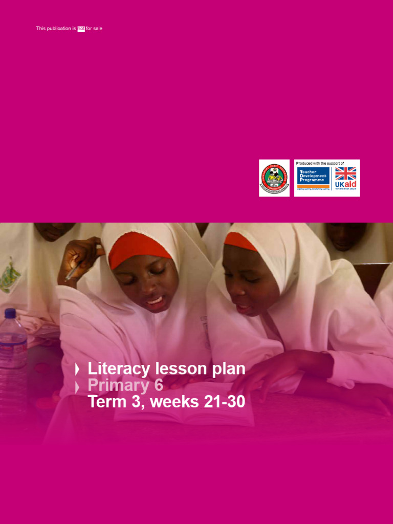 Sample Lesson Plan - Literacy TERM 3 | PDF | Teachers | Lesson Plan