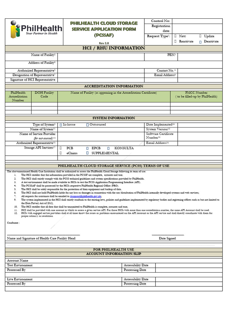 PCSS ApplicationForm | PDF | Outsourcing | Cloud Computing