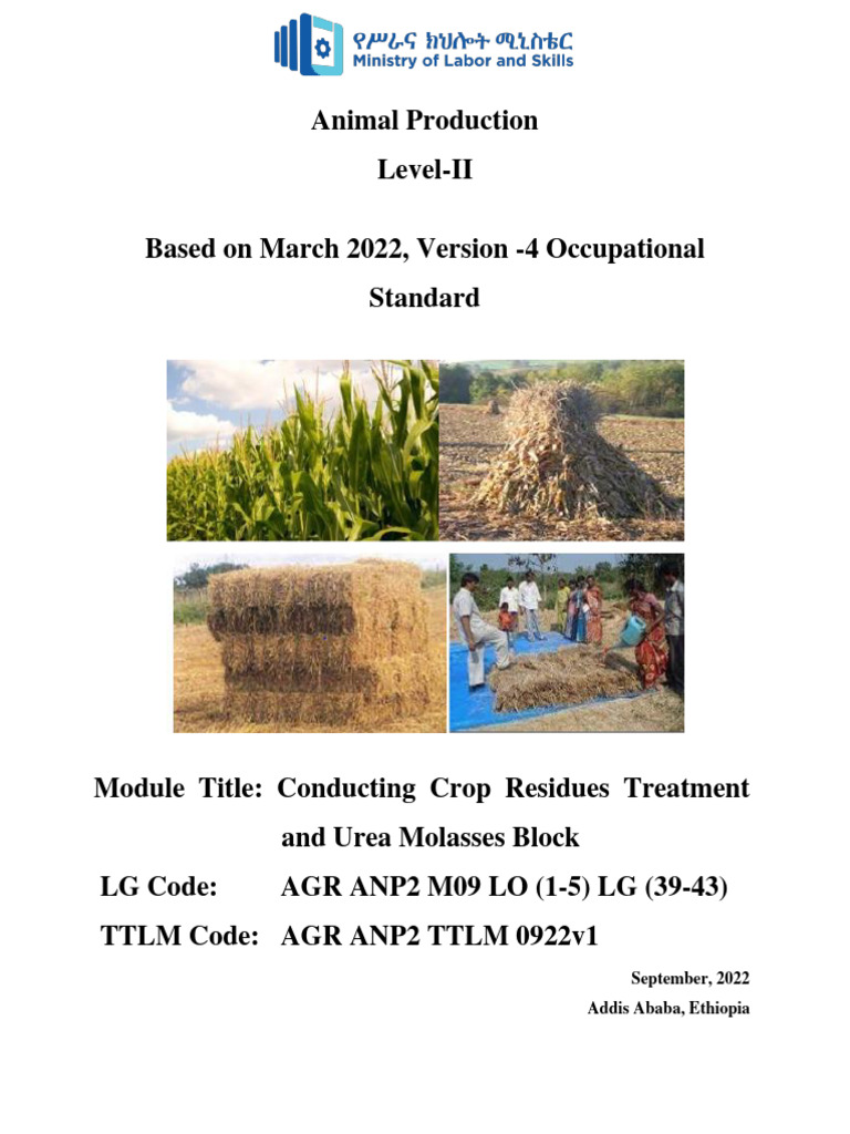 9 M Crop Residues | PDF | Urea | Ammonia