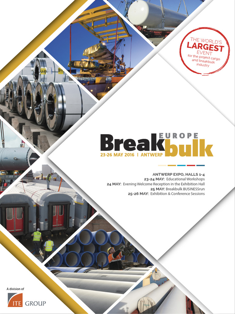 Breakbulk Europe 2016 Event Guide Issuu v2 | PDF | Logistics | Port