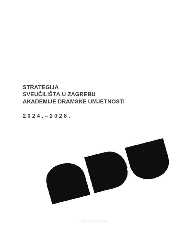 Nacrt Strategija ADU 2024 2028. | PDF