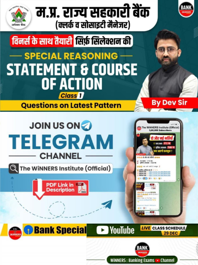 Banking Exam Reasoning Data Sufficiency | PDF