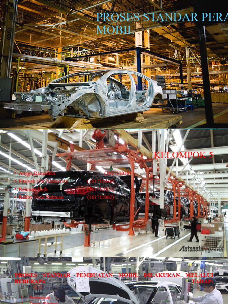 Proses Produksi Mobil | PDF | Teknologi & Rekayasa