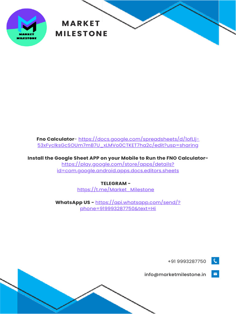 The Fno Calculator | PDF