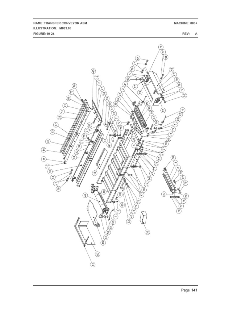 Terex Finlay 883 Parts Manual | PDF