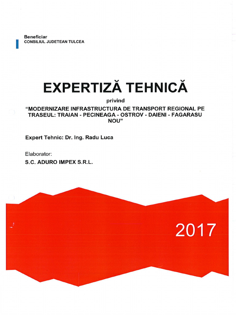 Expertiza Tehnica Generala | PDF