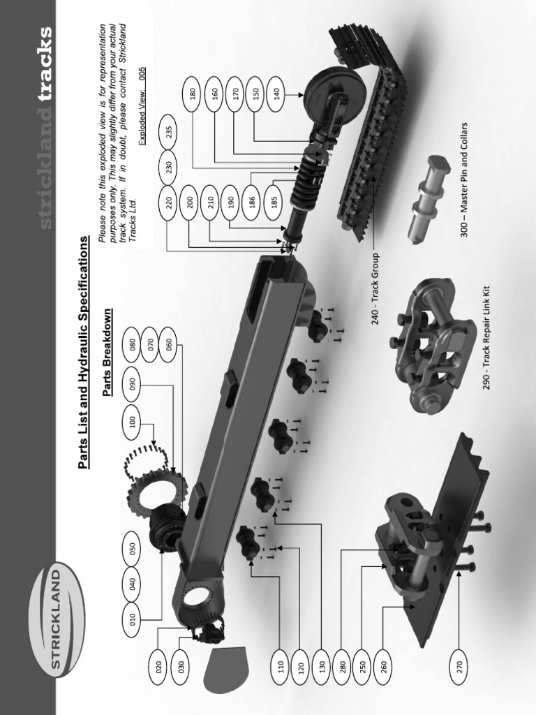 Strickland Tracks | PDF | Mechanical Engineering | Manufactured Goods