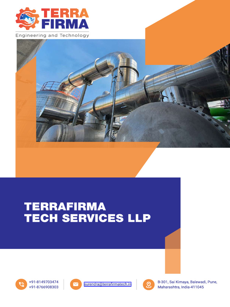 TerraFirma Engineering & EPC Services | PDF | Pipe (Fluid Conveyance) | Mechanical Engineering