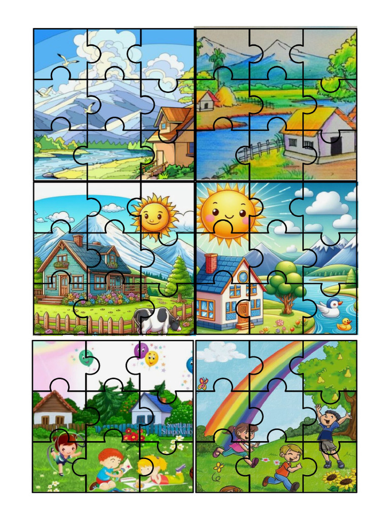 Puzzle For Kids | PDF