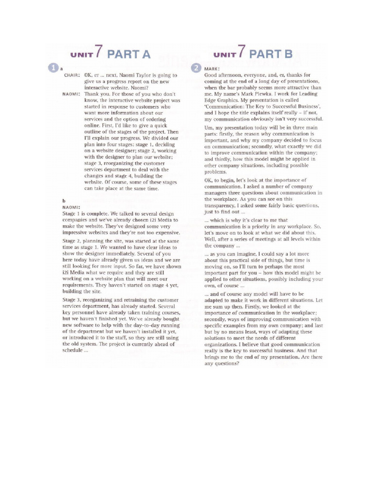 Lesson 6_ Presentation skills | PDF