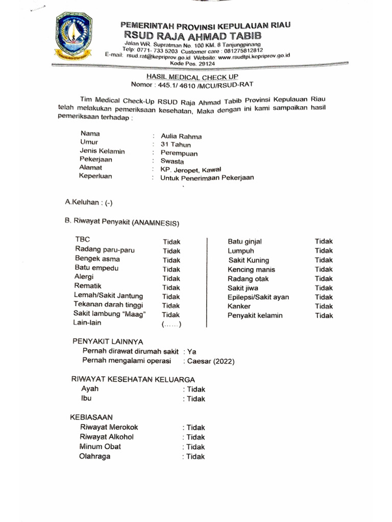 MCU Result Rahma | PDF