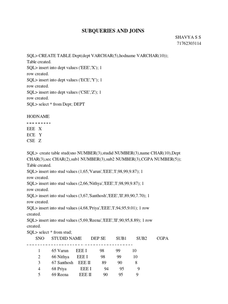 SQL 3 | PDF | Databases | Data Management Software