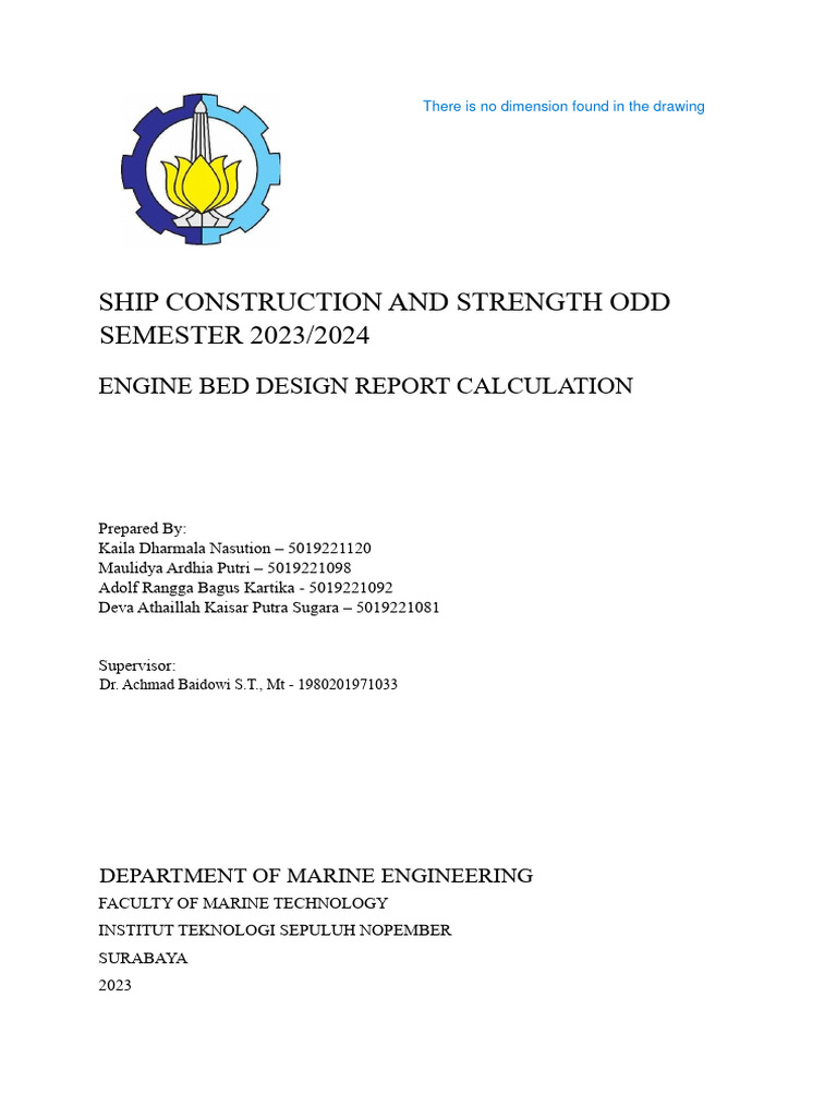 01 2023 Laporan Engine Bed - Kelompok 5 Konskap B | PDF