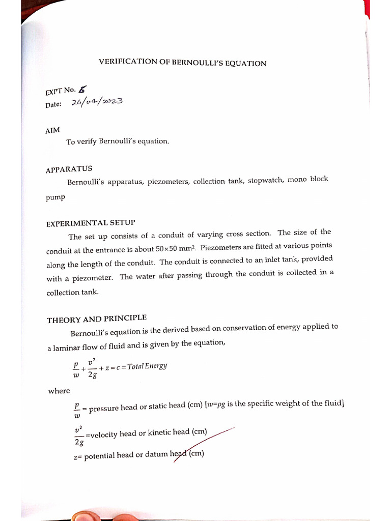 Bernoulli Experiment | PDF