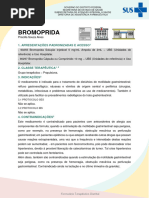Bula da Bromoprida: Indicações e Cuidados | PDF | Diabetes | Gravidez