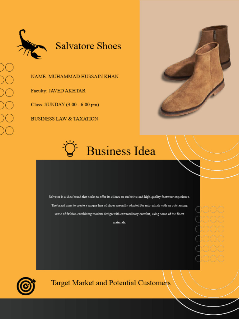 Salvatore Shoes | PDF | Taxes | Brand