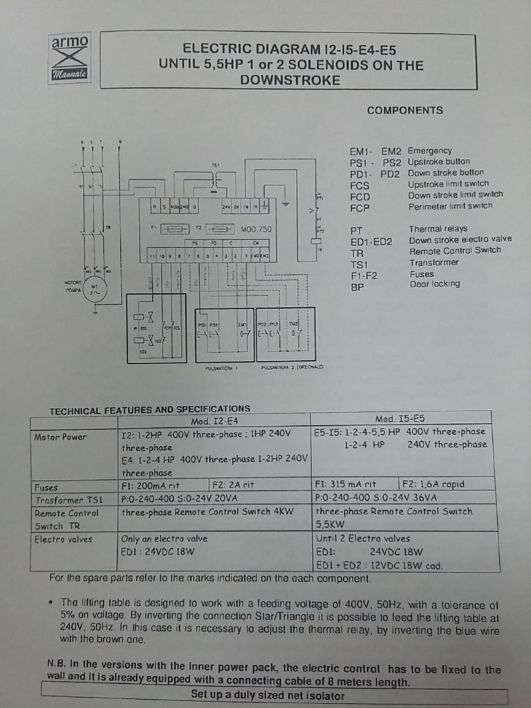 Armo Electric Diagram | PDF