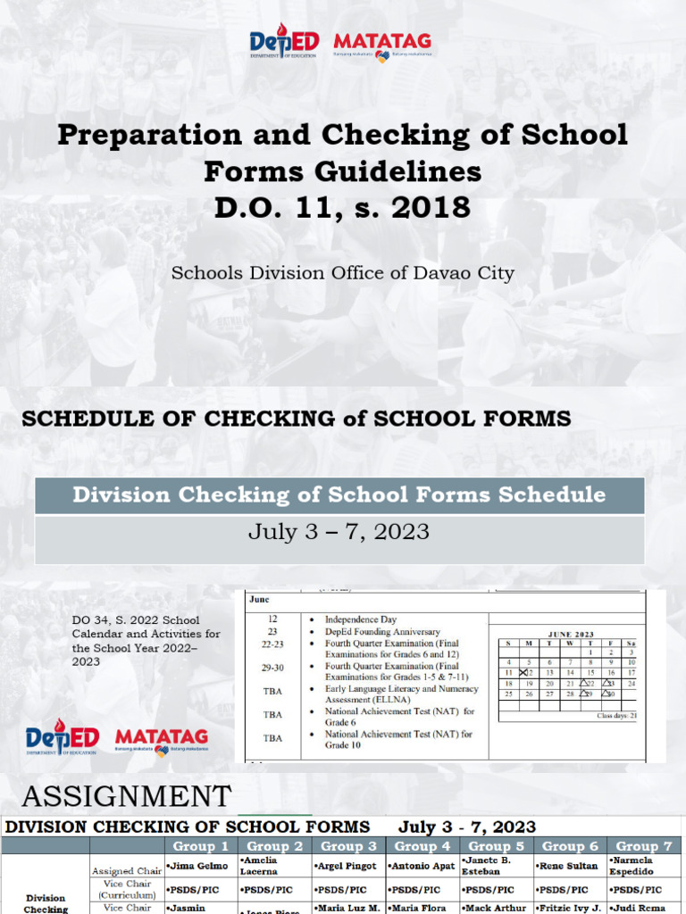 Checking of School Forms | PDF | Career & Growth | Business