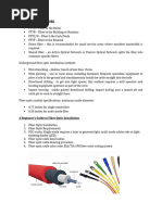 Module 3 Telecom Osp Installation | PDF | Optical Fiber | Fiber Optic ...