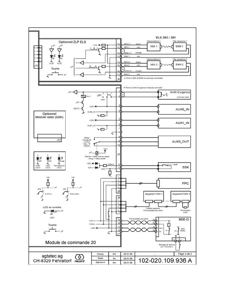 Cablage Sta 20 | PDF
