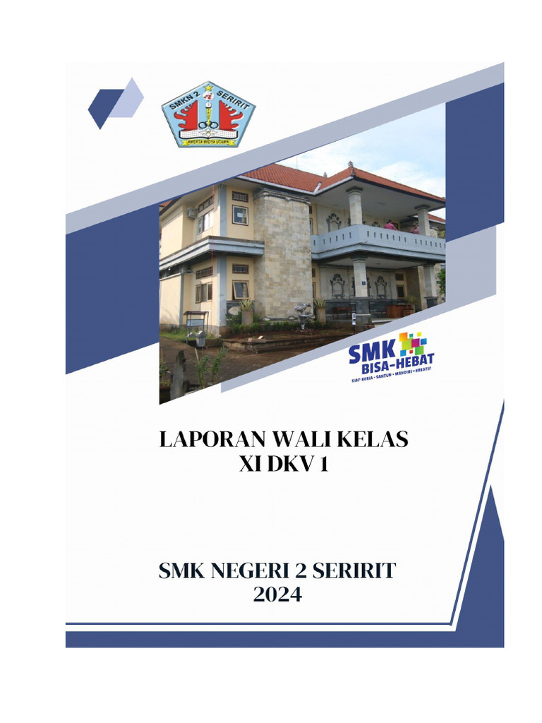 Laporan Program Kerja Wali Kelas | PDF