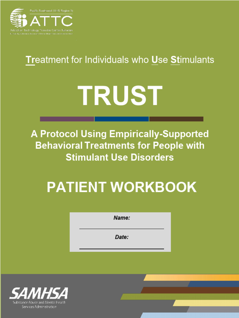 TRUST Main - Patient Workbook | PDF | Dopamine | Substance Abuse