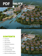 Design Hotel Space Programming | PDF | Kitchen | Restaurants