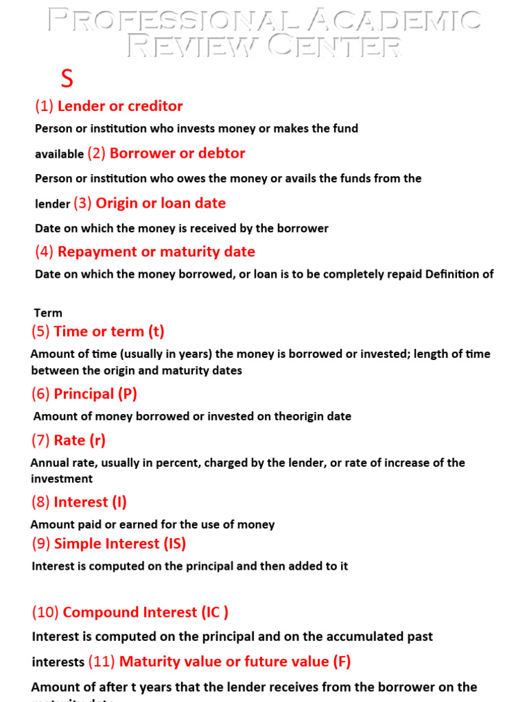 Mathematics Pdf Mortgages Loans