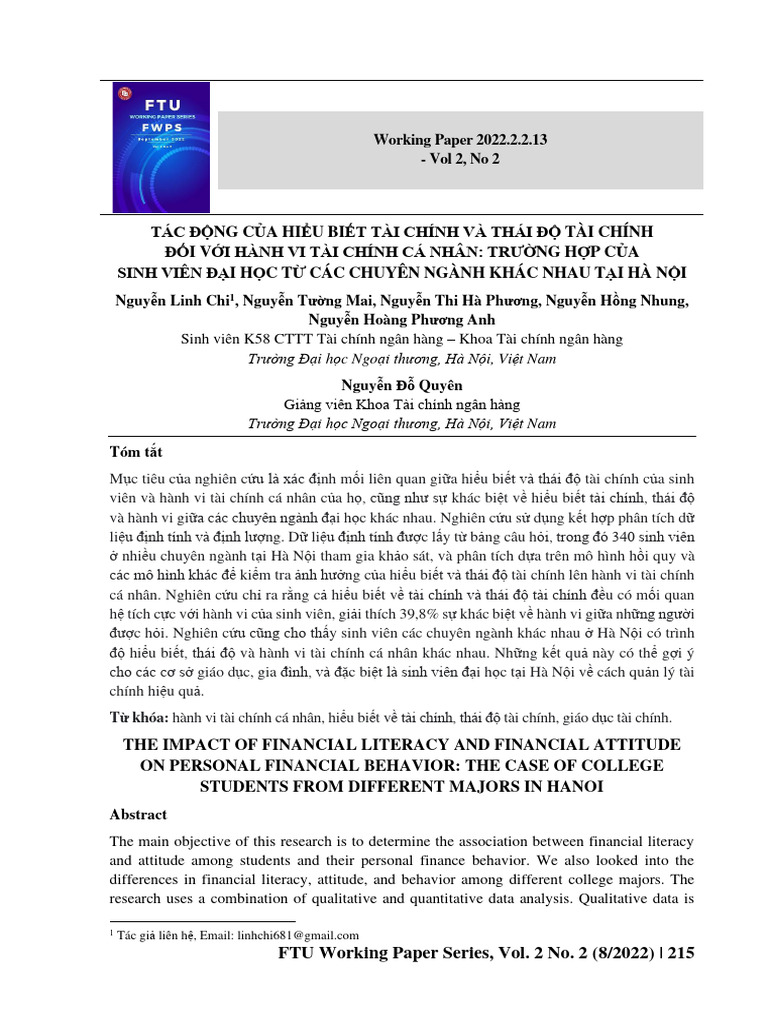 FWPS Vol 2 No 2 Paper 13 | PDF