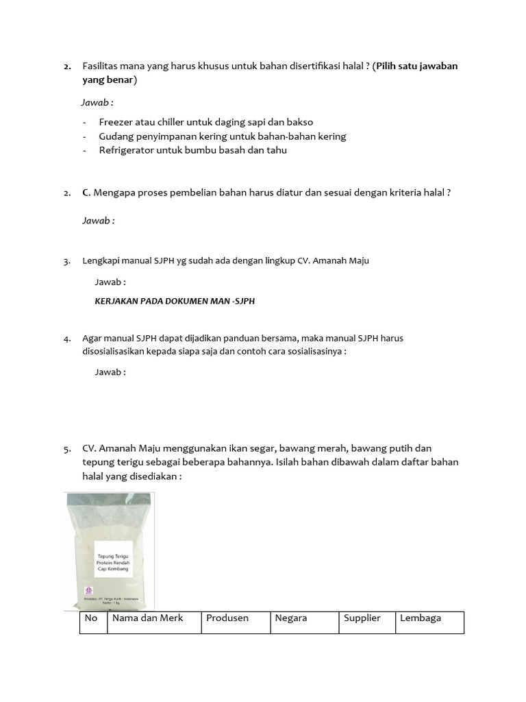 Panduan Proses Sertifikasi Halal | PDF