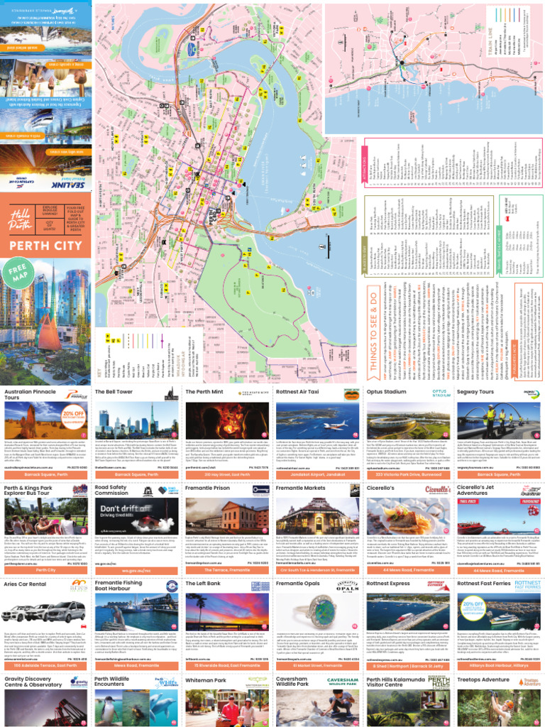 Perth City Map | PDF