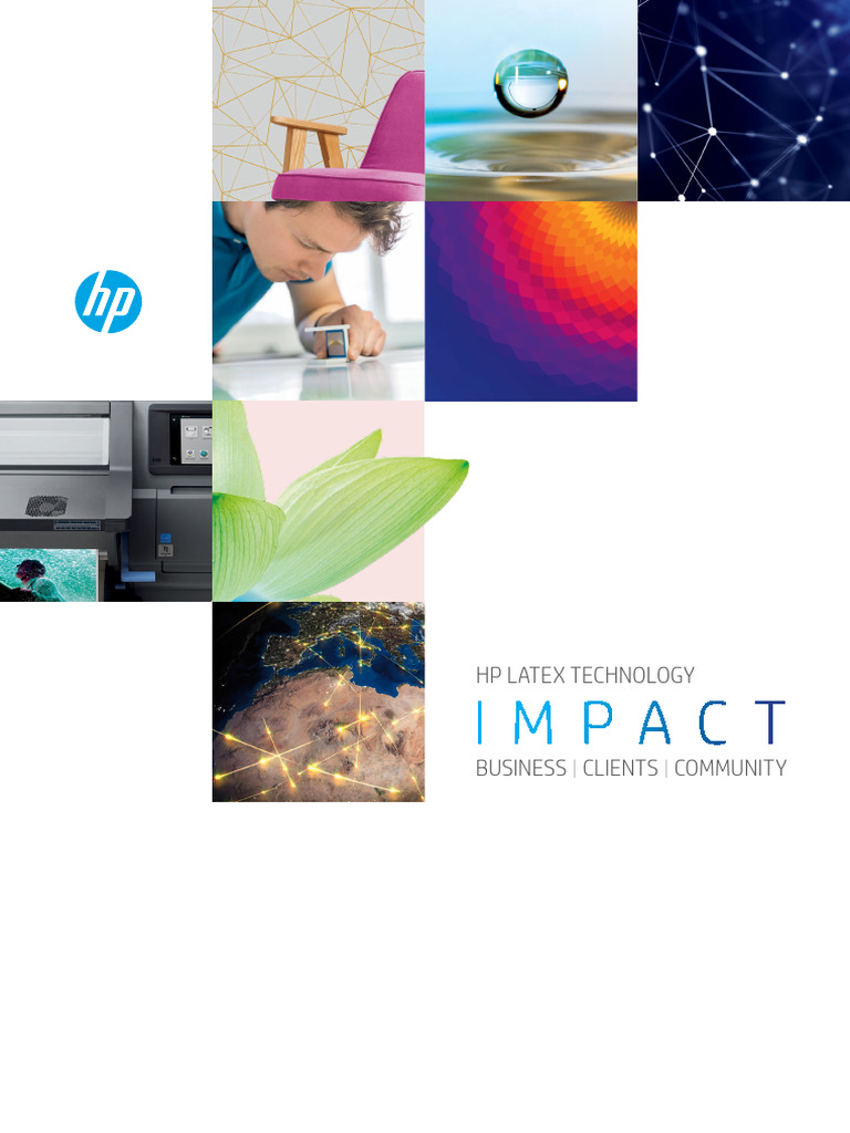 Latex portfolio brochure | PDF | Printer (Computing) | Hewlett Packard