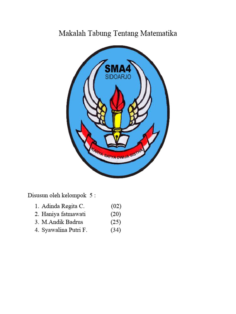 Rumus dan Penerapan Tabung dalam Matematika | PDF