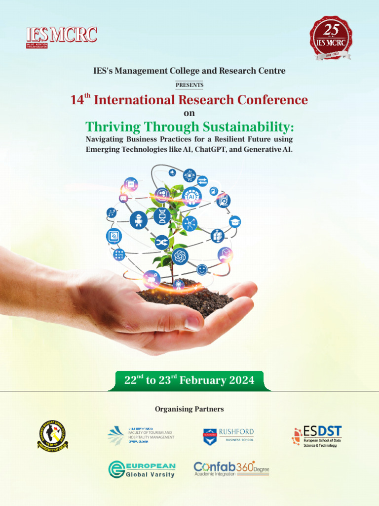 Conference Brochure | PDF | Marketing | Master Of Business Administration