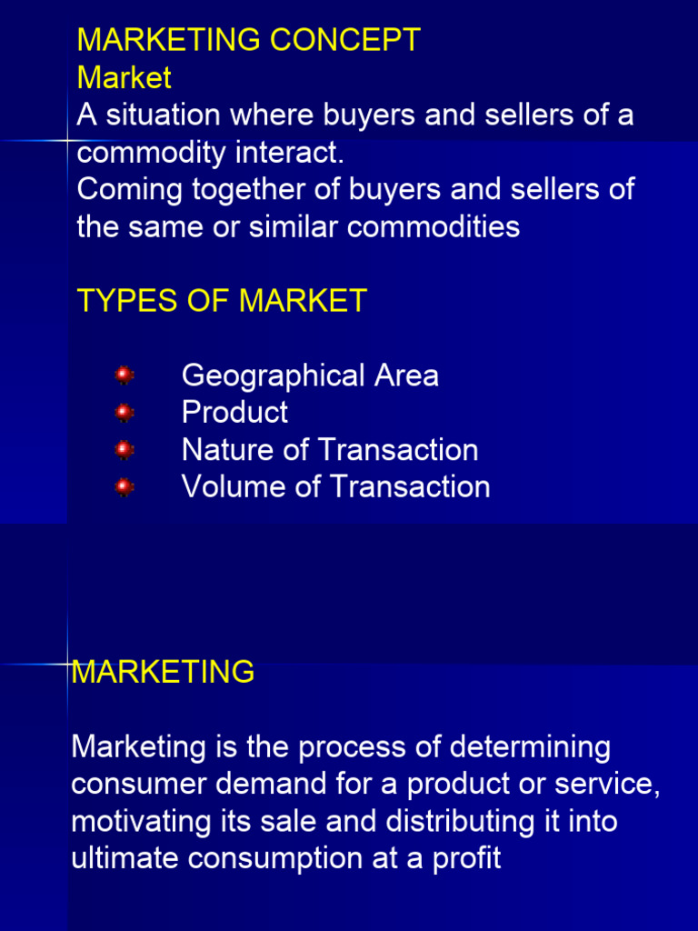 Lecture 1.introduction To Marketing | PDF | Marketing | Product (Business)