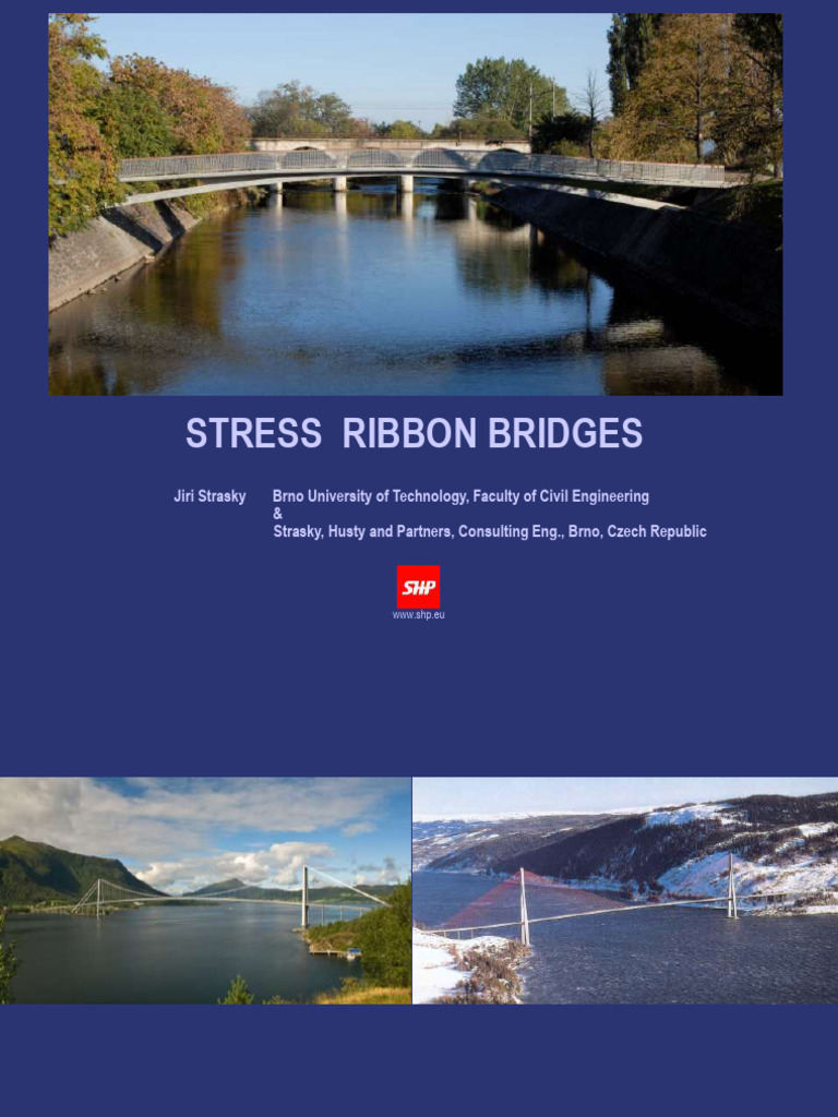 Stress Ribbon Bridges Overview | PDF | Architectural Design | Architecture