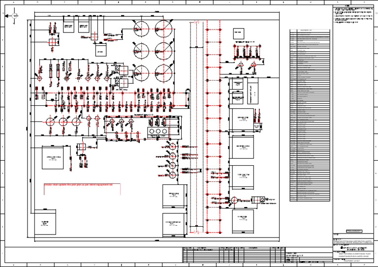 2G Ethanol Equipment layout-HPCL | PDF | Chemical Engineering | Gas ...
