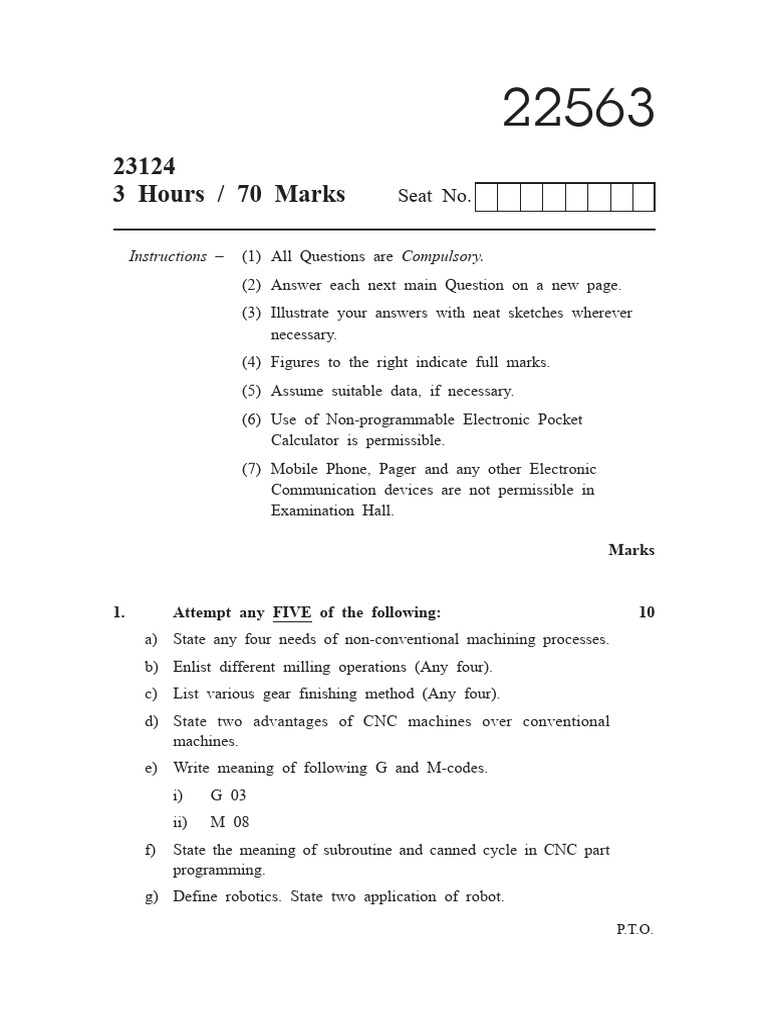 2023 Winter Question Paper (Msbte Study Resources) | PDF | Numerical ...