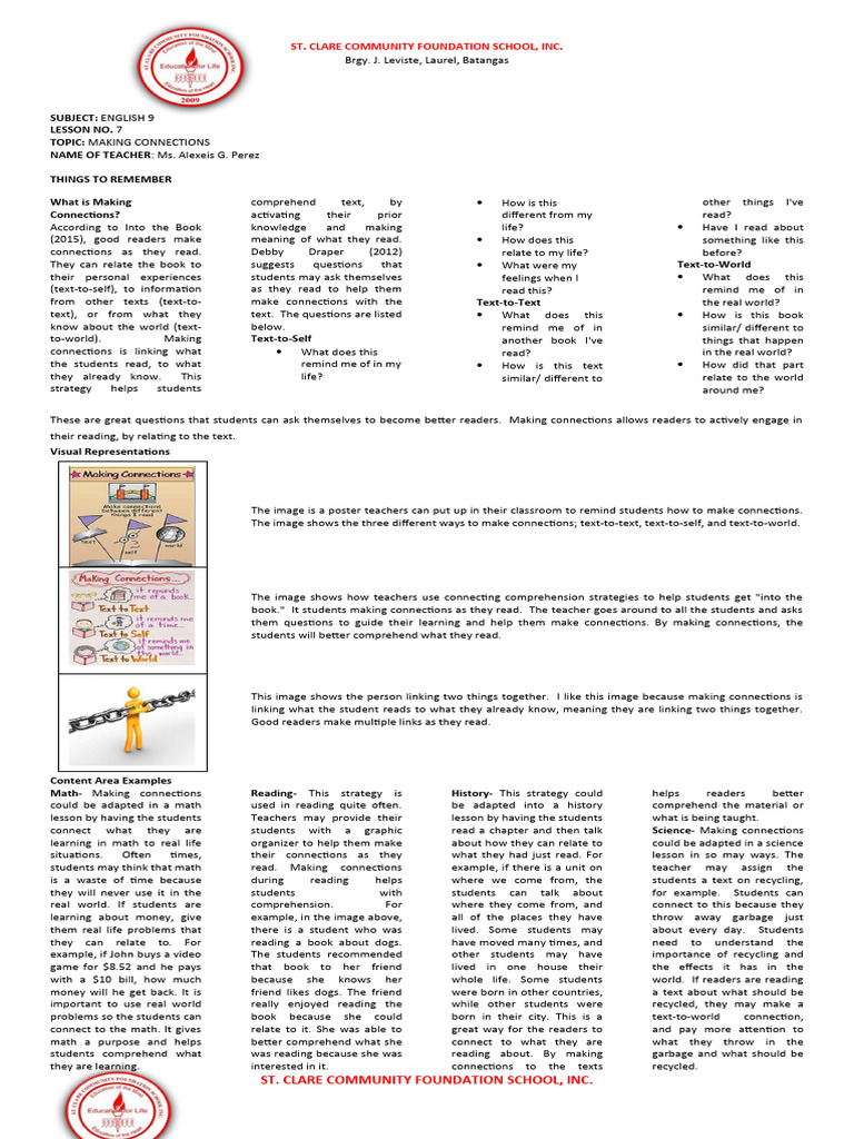 Instructional Module in English 9 Lesson 7 | Download Free PDF ...