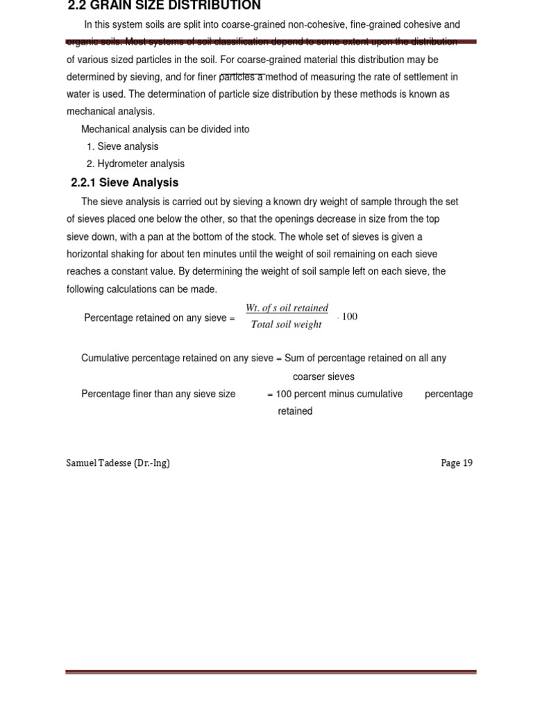 Soil I Lecture 5 | PDF | Soil Mechanics | Applied And Interdisciplinary ...