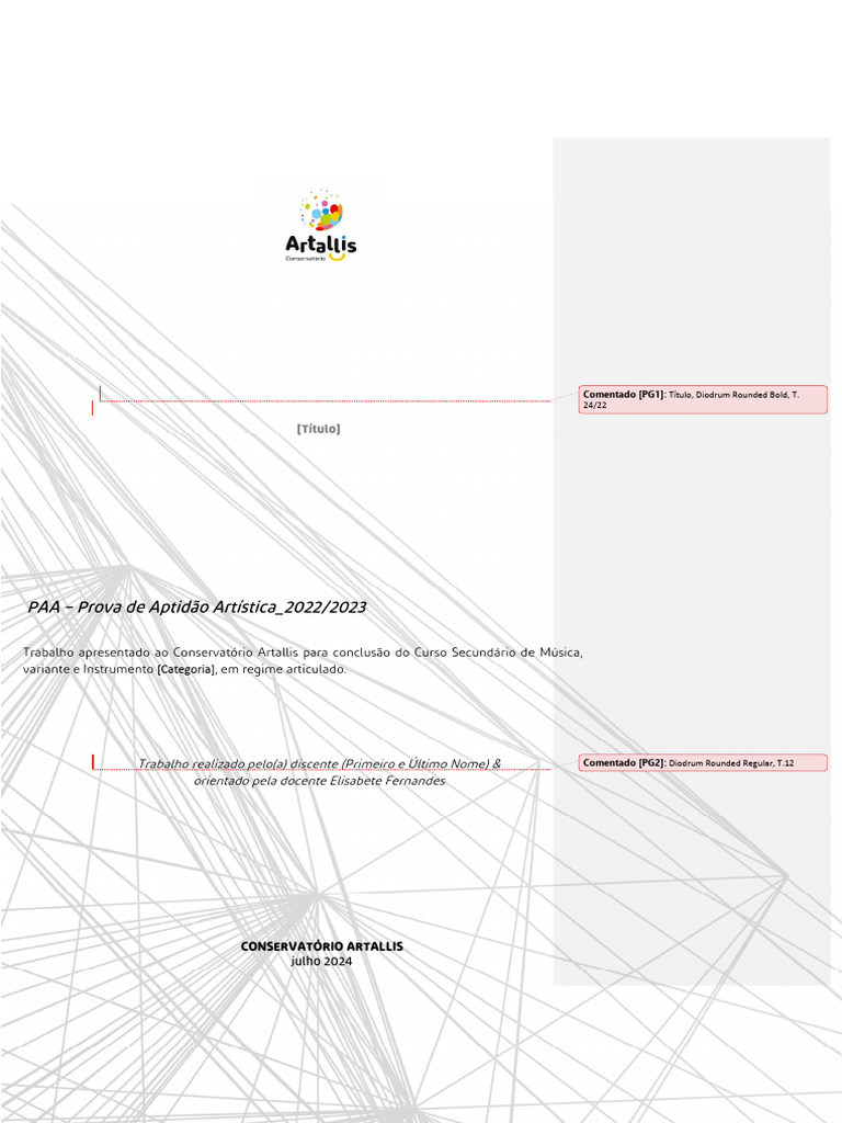 Capa - PAA 2024 Carol | PDF