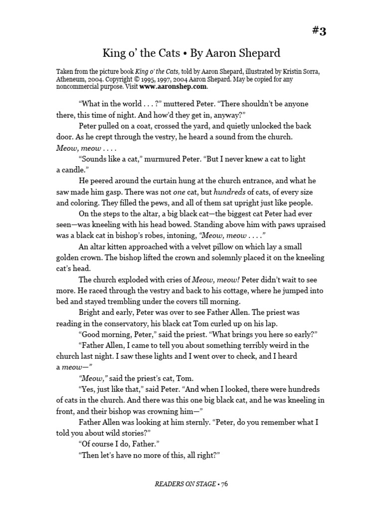 King of The Cats | Download Free PDF | Cats