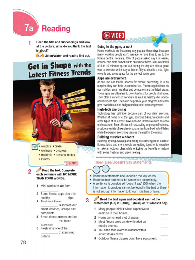 Tiếng Anh 11 - Bright - Unit 7 - Lesson 7a Reading | PDF