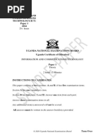 Uneb Uce Biology P1 2024 | PDF