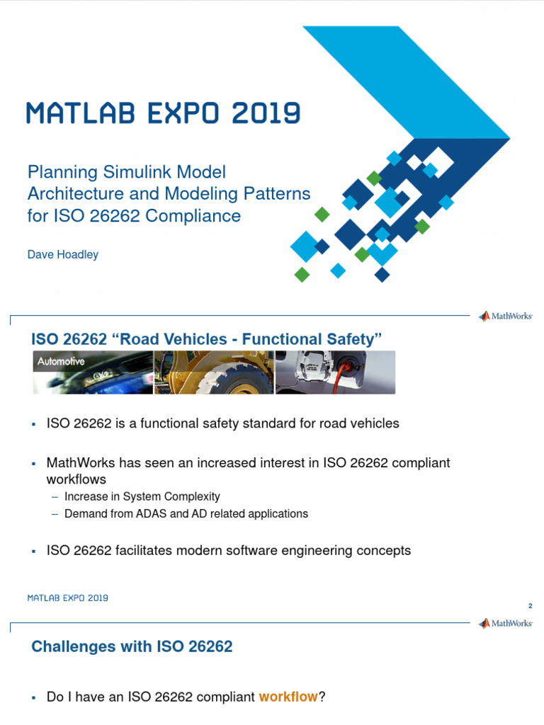 Planning Simulink Model Architecture and Modeling Patterns For Iso ...
