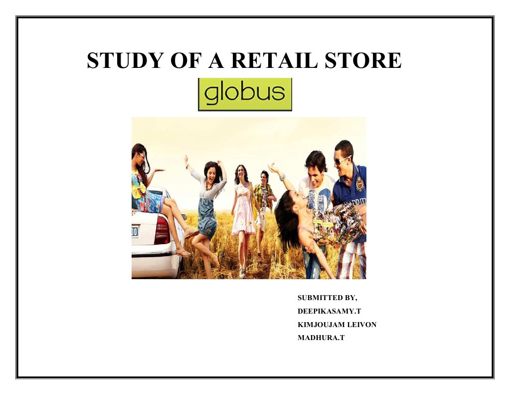 Globus Print | PDF | Retail | Product (Business)