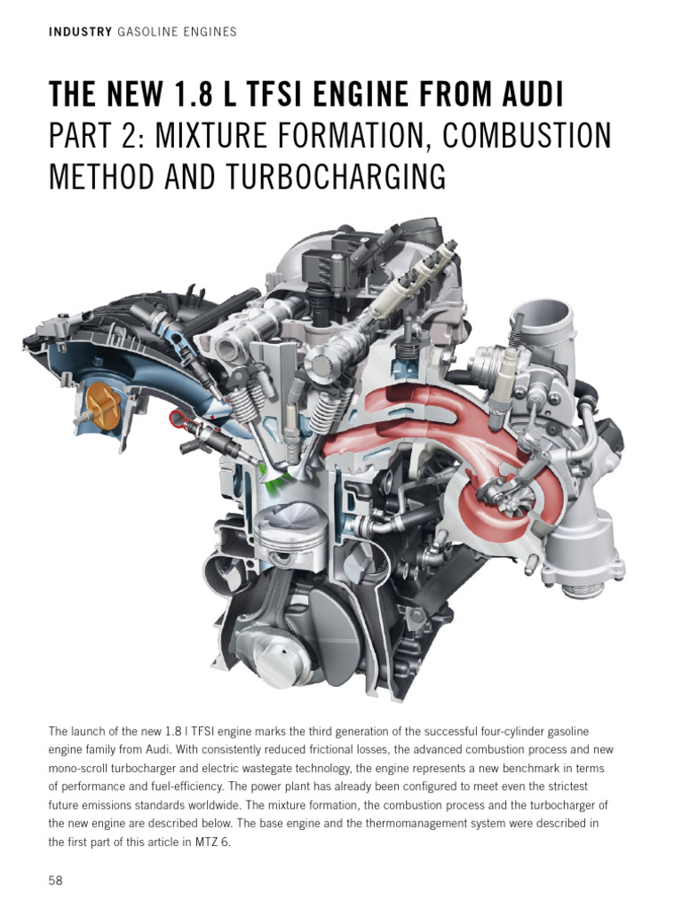 Part 2: Mixture Formation, Combustion Method and Turbocharging | PDF ...
