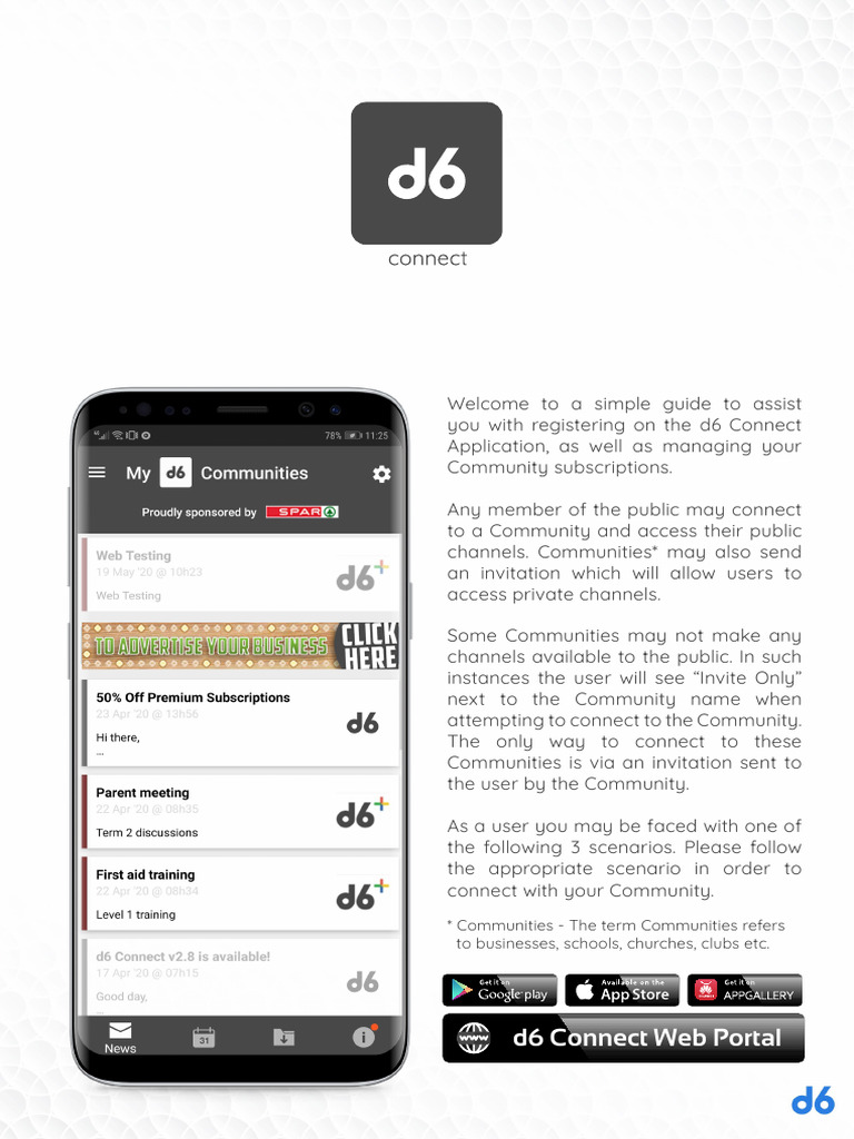 Install Guide d6 Connect - Simplified 2022 | PDF | Mobile App | Digital ...